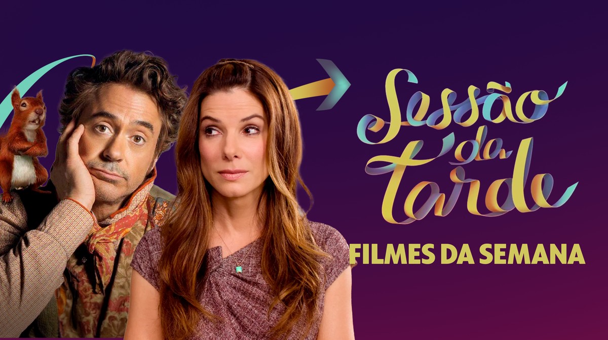 Sessão da Tarde confira os filmes exibidos na semana de 18 a 22 de