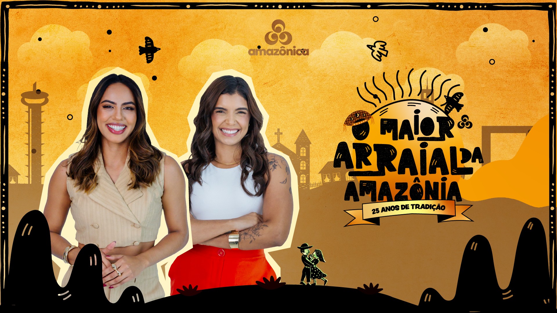 Rede Amazônica estreou o programa especial ‘O Maior Arraial da Amazônia’ | Rede globo
