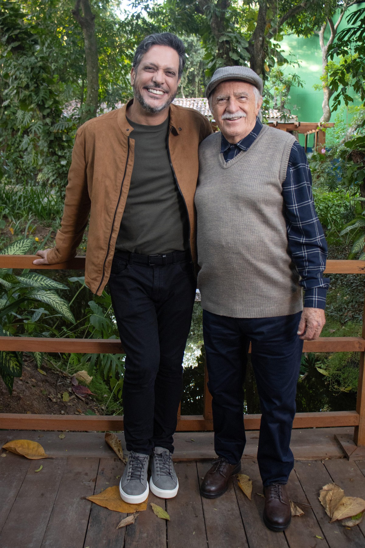 Ary Fontoura e Lucio Mauro Filho são pai e filho no ‘Falas da Vida ...