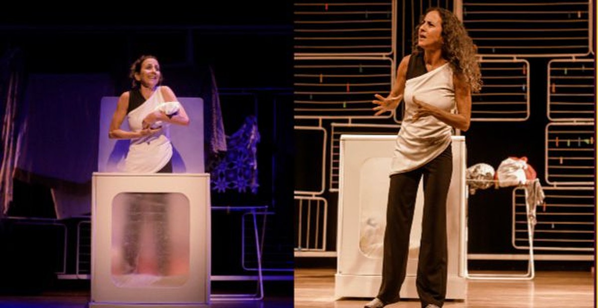 Maria Menezes volta a cartaz com a comédia ‘Maria AO VIVO! (ou Mamãe tá ...