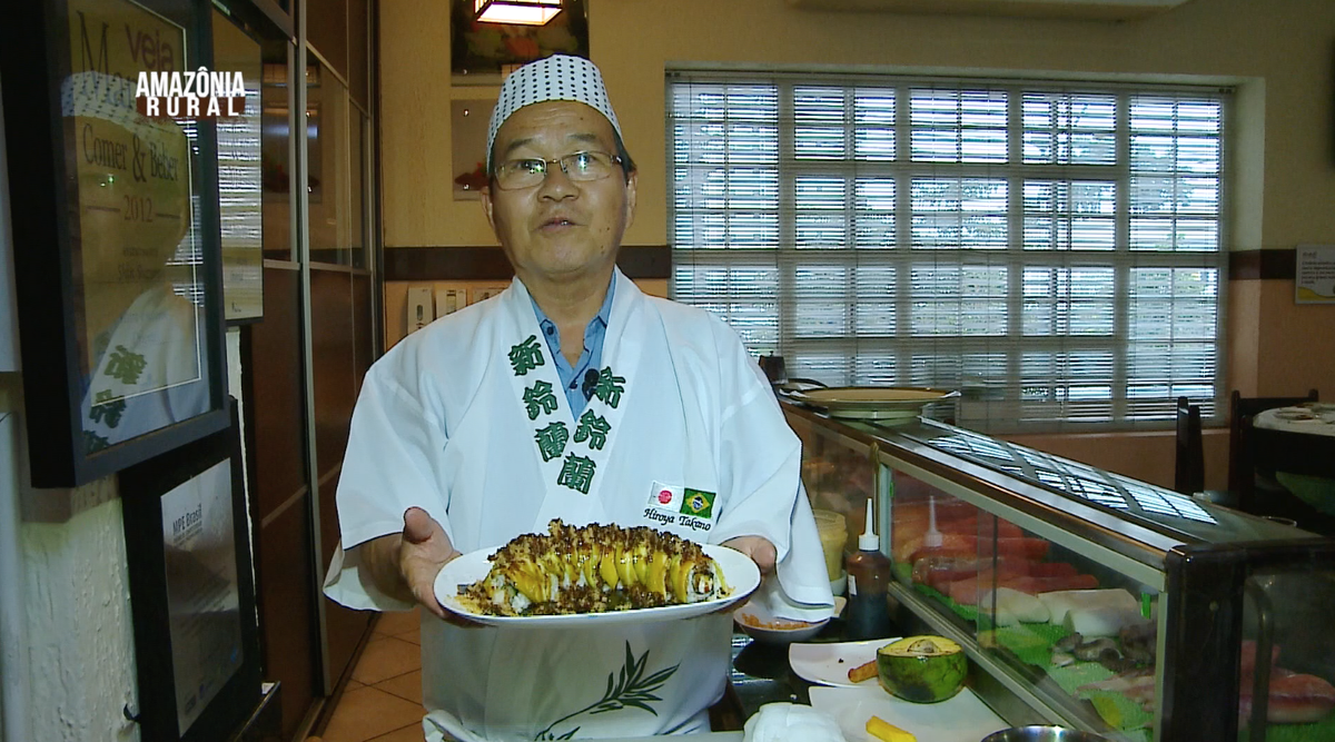 Sushi Amazônico é a receita do Amazônia Rural de domingo (19 ...