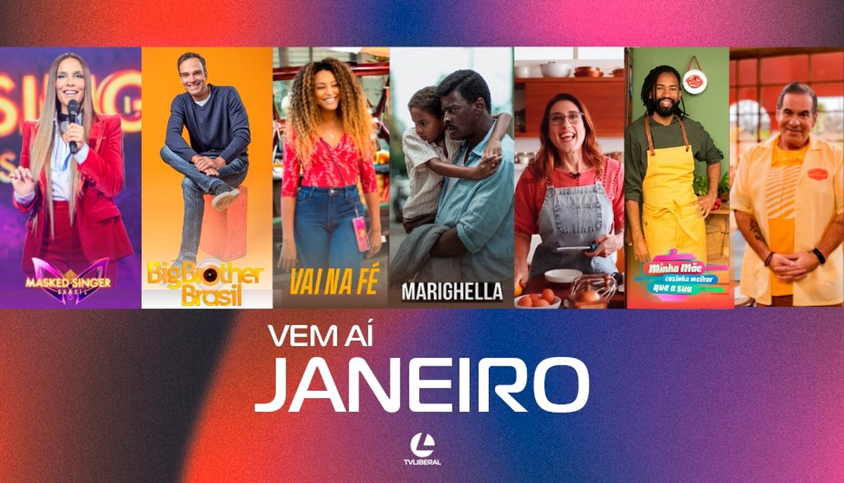 Veja as novidades da programação da TV Liberal para Janeiro de 2023 ...