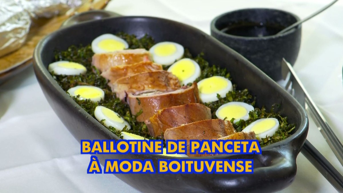 Ballotine de panceta à moda boituvense | Revista de Sábado | Rede Globo