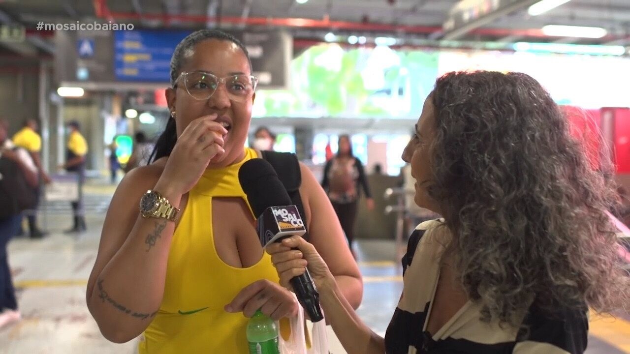 Maria Menezes confere se os baianos gostam de tomar muitos banhos por ...