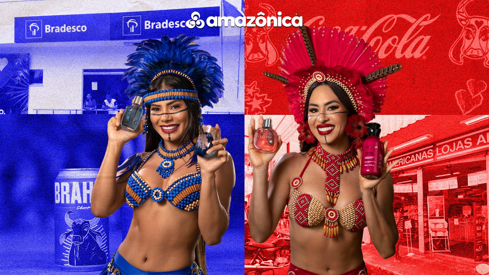 Parintins, o lugar onde até as grandes marcas se vestem de Vermelho e Azul | Rede globo