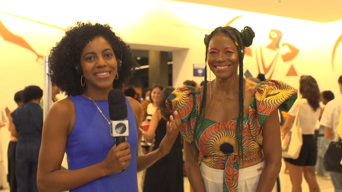 Luana Assiz mostra como foi a pré-estreia do telefilme Beleza da Noite ...