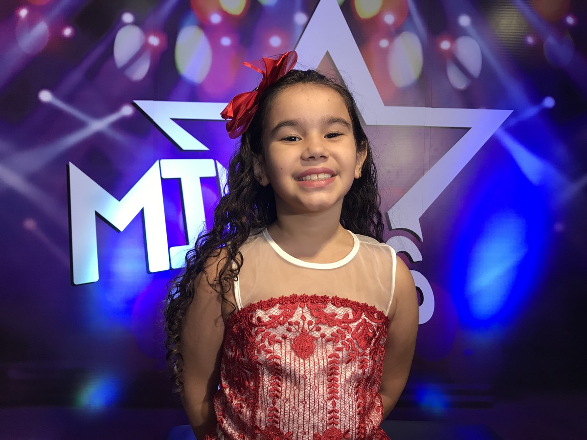 Maria Luiza fica com a última vaga na final do 'Mini Stars' | Rede globo