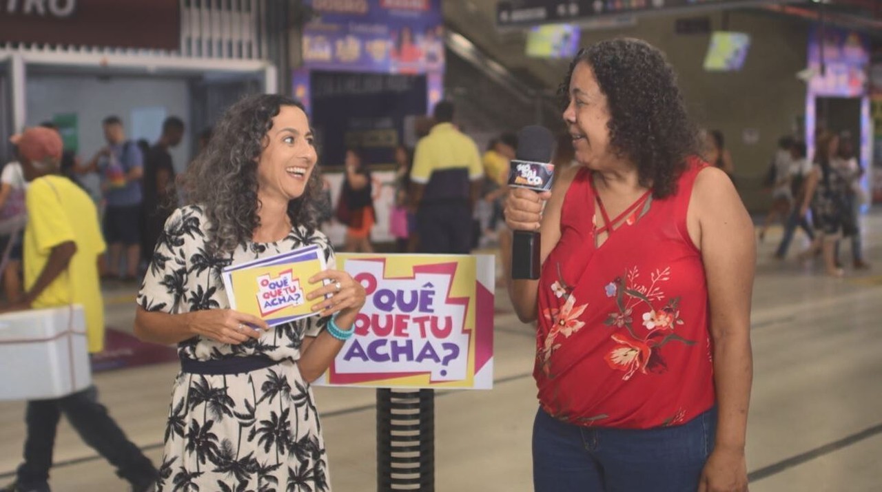 Maria Menezes descobre a opinião dos baianos sobre assuntos que viraram ...