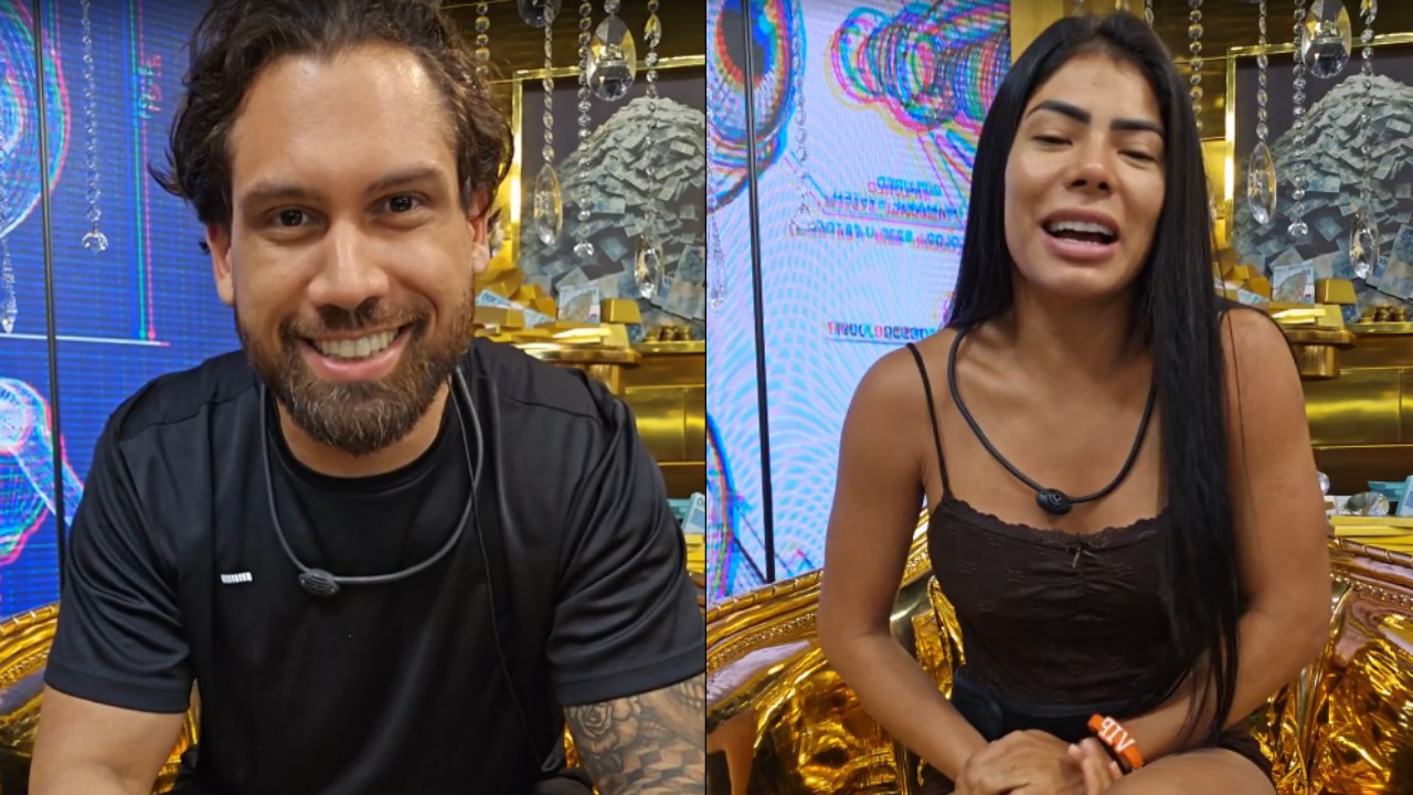 Raio-X BBB 26: veja recados de Brigido e Marciele | Rede globo
