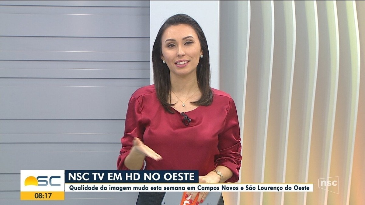 NSC TV passa a ser transmitida em HD em Campos Novos e São Lourenço do ...