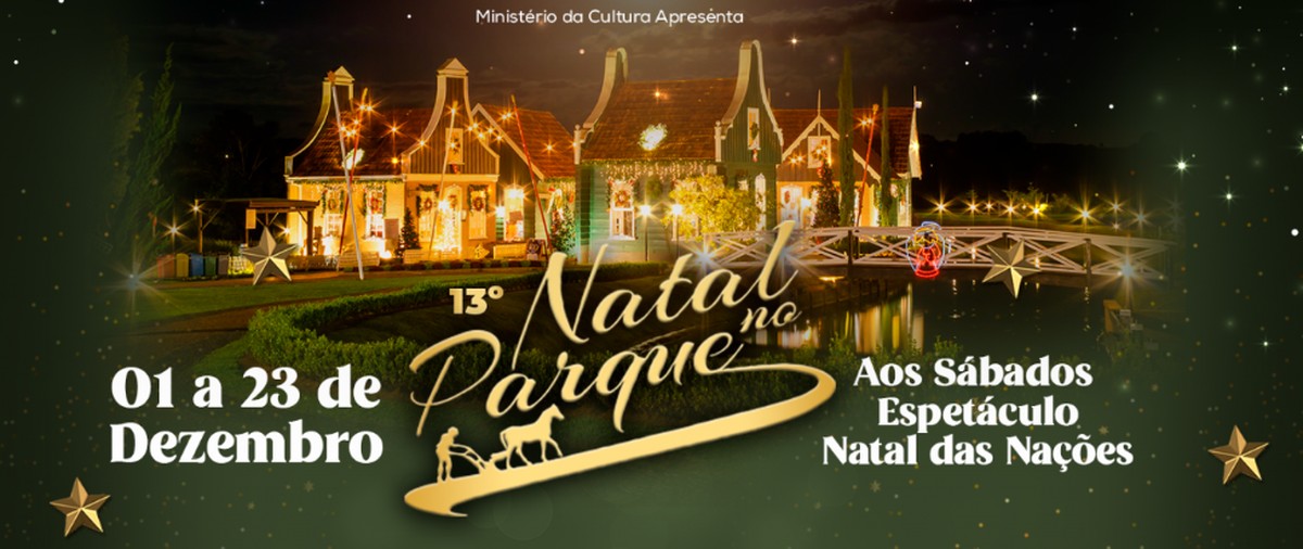 Parque Histórico de Carambeí recebe o 13º Natal No Parque