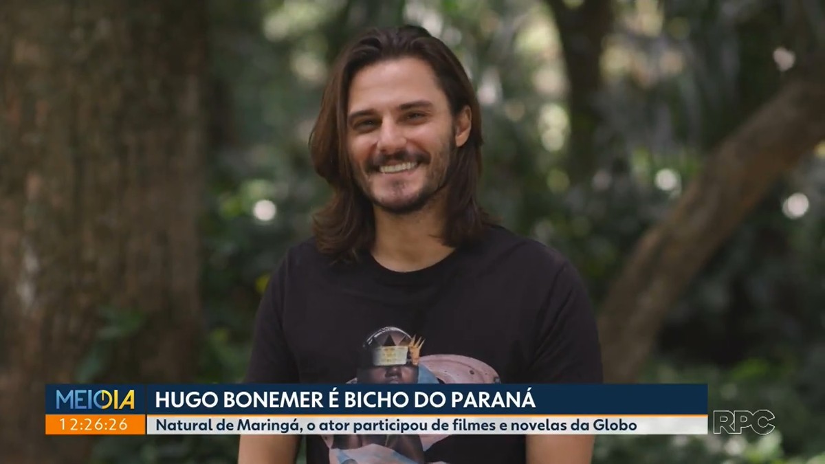 Hugo Bonemer fala sobre atuação, carreira artística e a vida em Maringá ...