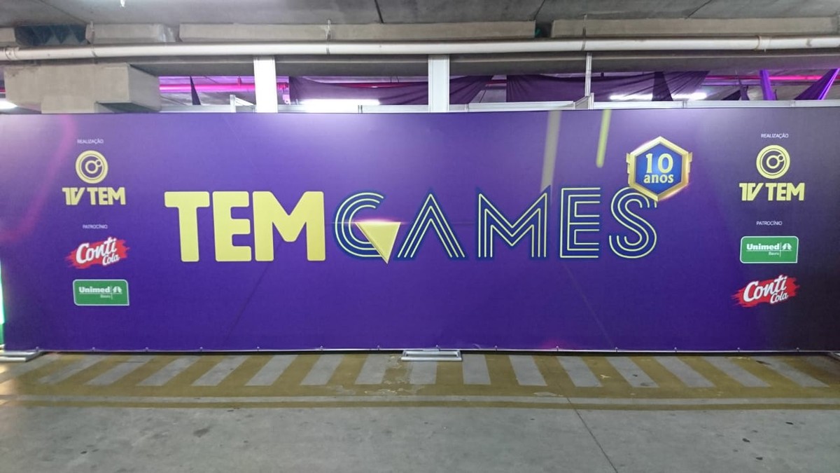 Décima edição do TEM GAMES começa neste sábado com nova estrutura em ...
