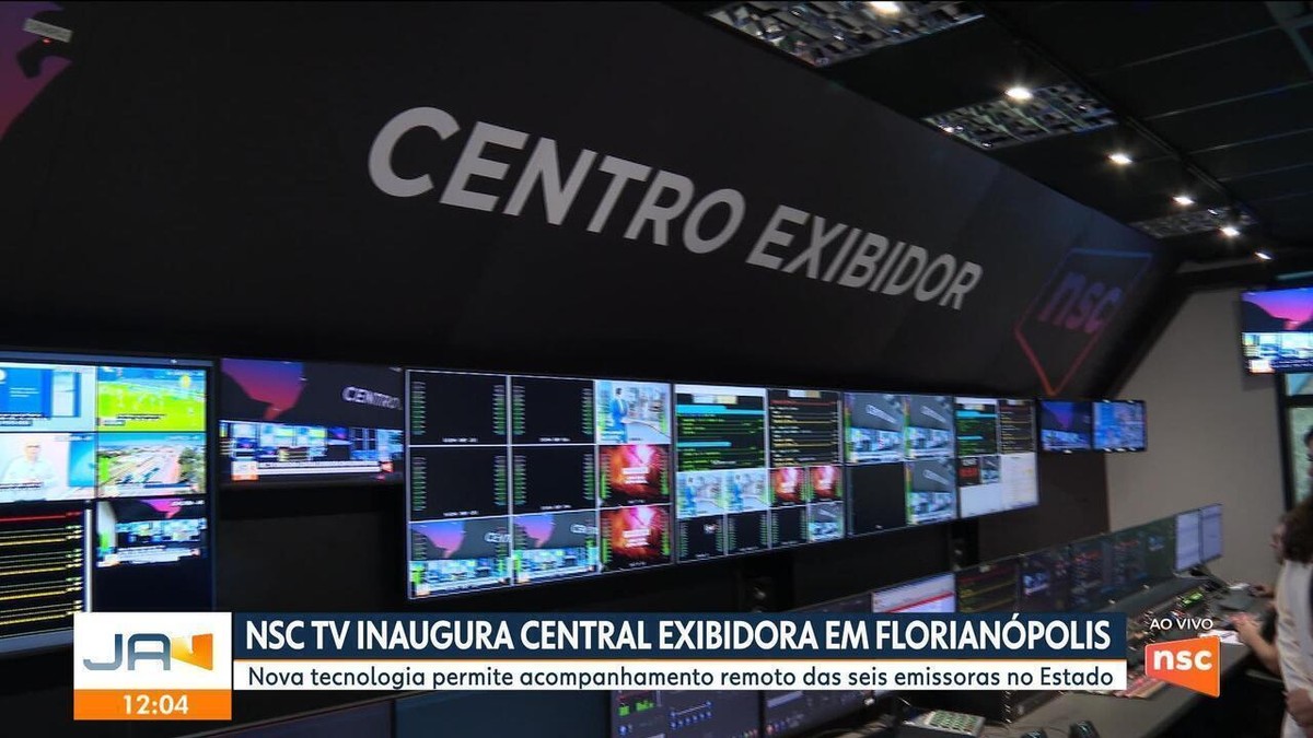NSC TV inaugura central exibidora em Florianópolis; conheça a nova ...