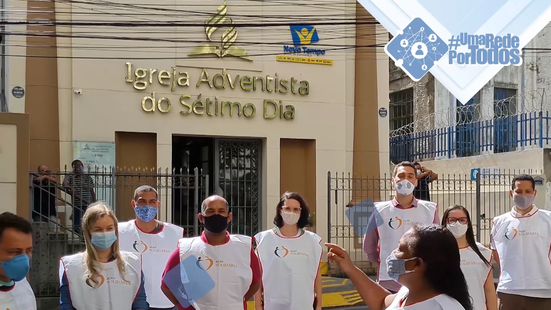 Drive thru da Igreja Adventista do Sétimo Dia beneficia mães | Rede globo