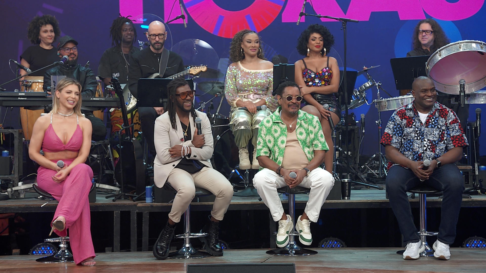 'Altas Horas' celebra os 30 anos do É o Tchan! neste sábado, 16 | Rede ...