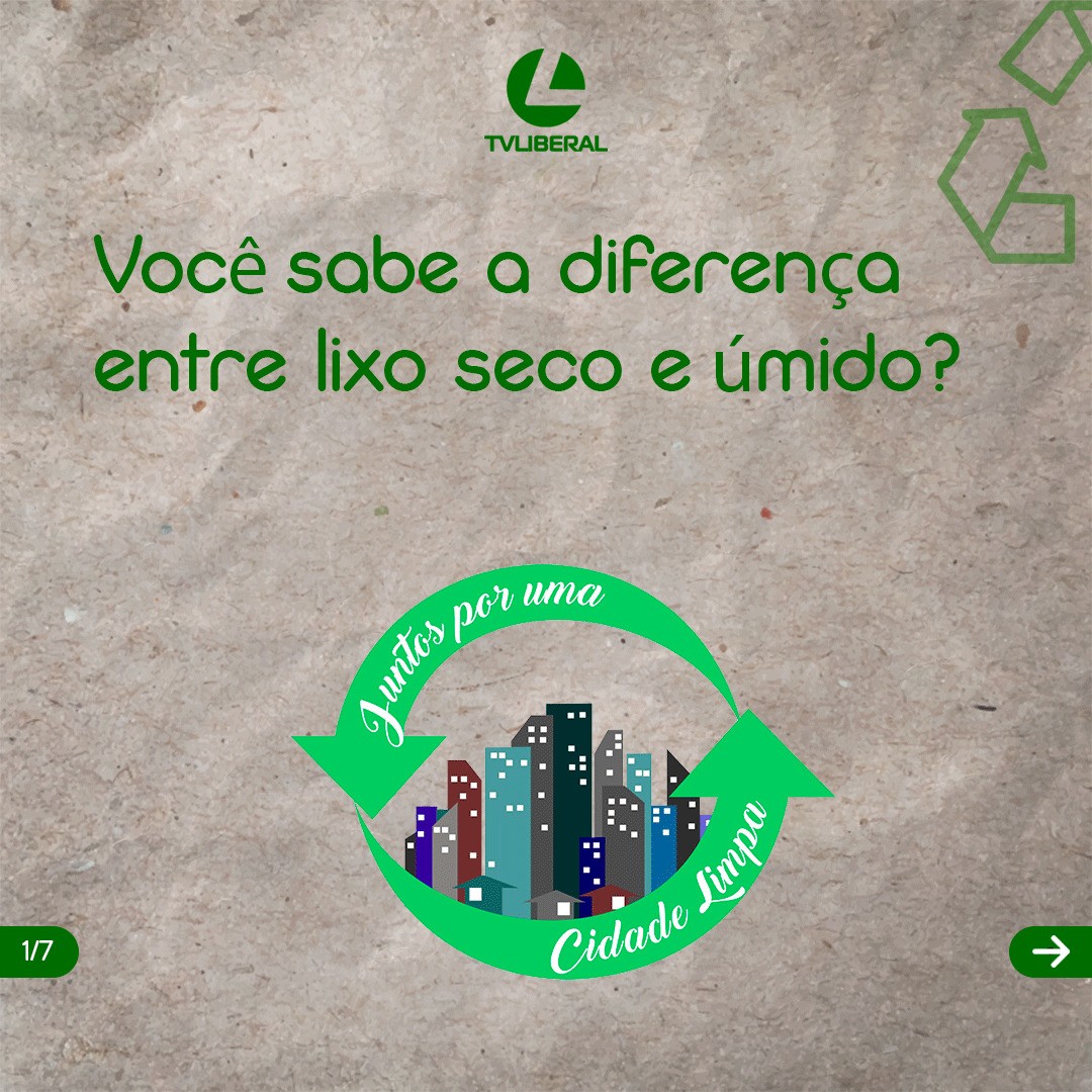 Veja a diferença entre lixo seco e lixo úmido | Rede globo