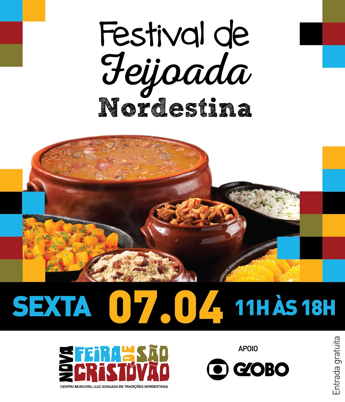 Feira de São Cristóvão promove Festival de Feijoada Nordestina