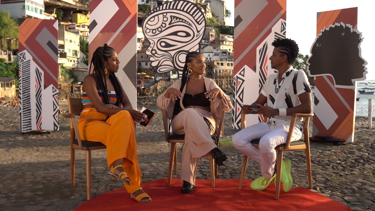 Domingo, 16: Luana Assiz e Aldri Anunciação batem um papo com ...