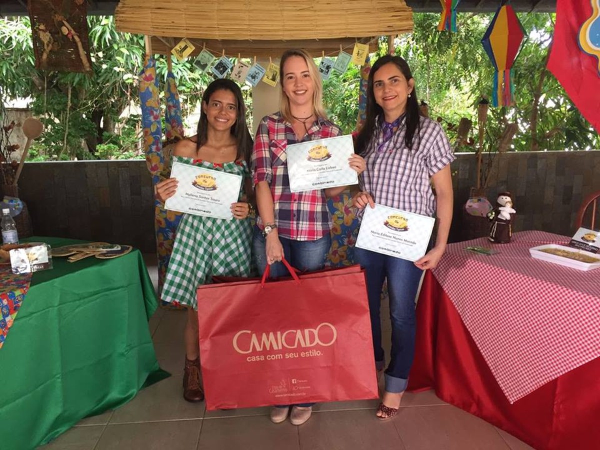 Conheça a vencedora do 'Concurso de Comidas Típicas do Combinado'