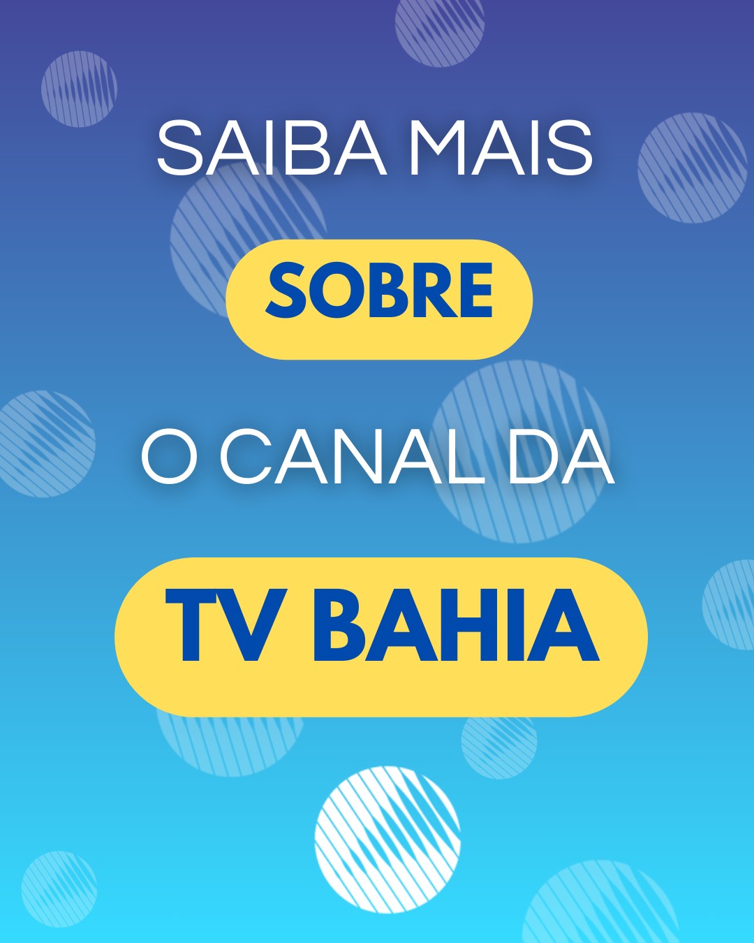 Canal da TV Bahia no WhatsApp traz conteúdos exclusivos! Saiba como ...