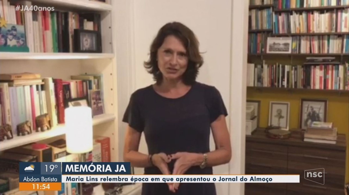 Fenelon Damiani e Maria Lins recordam primeiras edições do JA | NSC TV ...