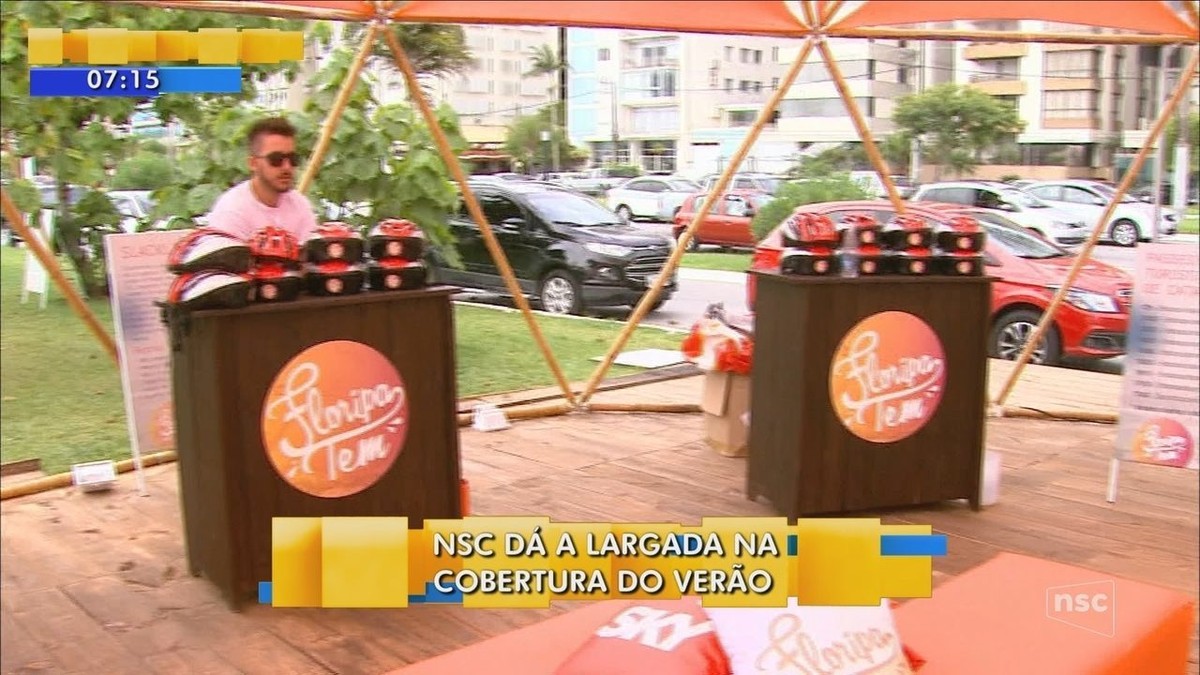 NSC TV apresenta novidades para a cobertura do verão