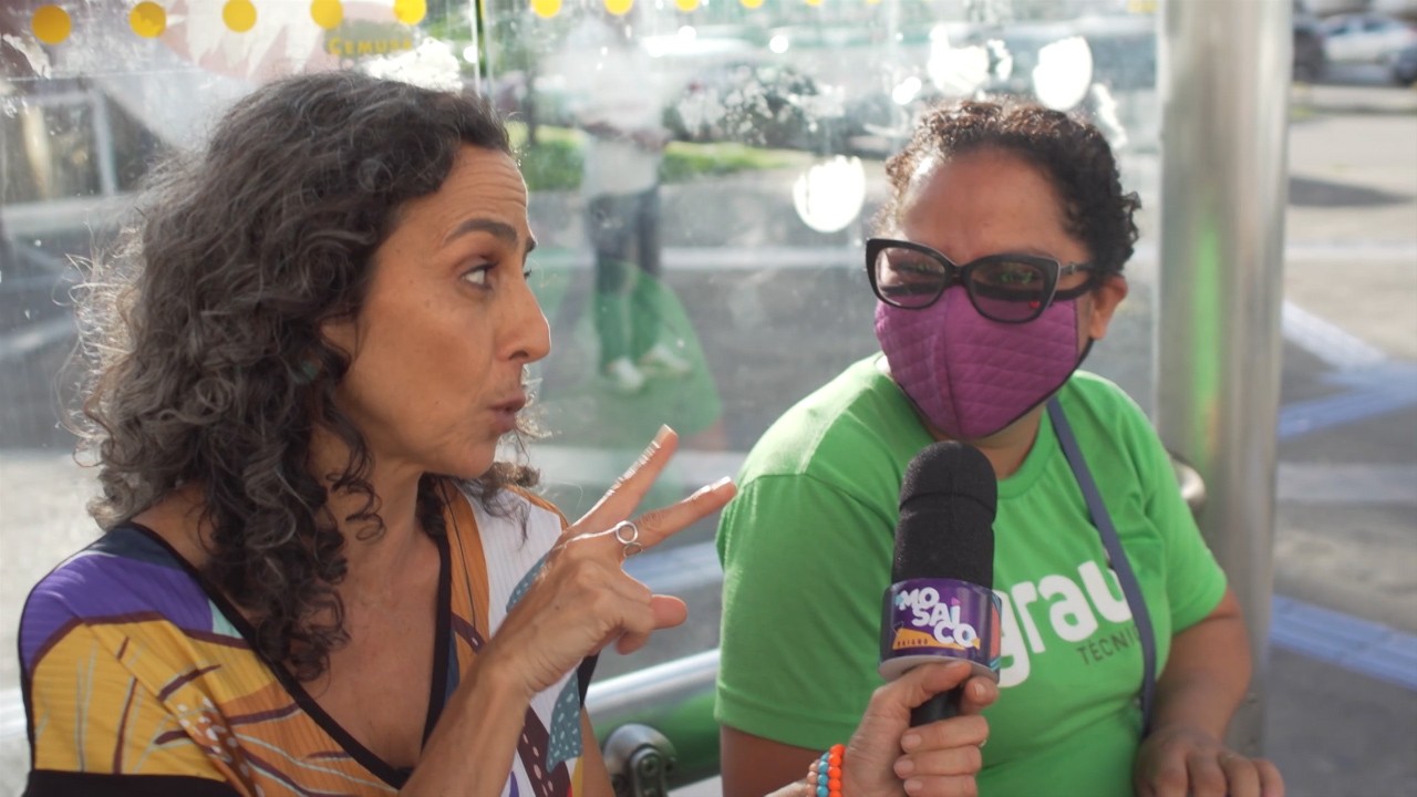 Maria Menezes conhece um pessoal com nomes diferenciados | Rede globo