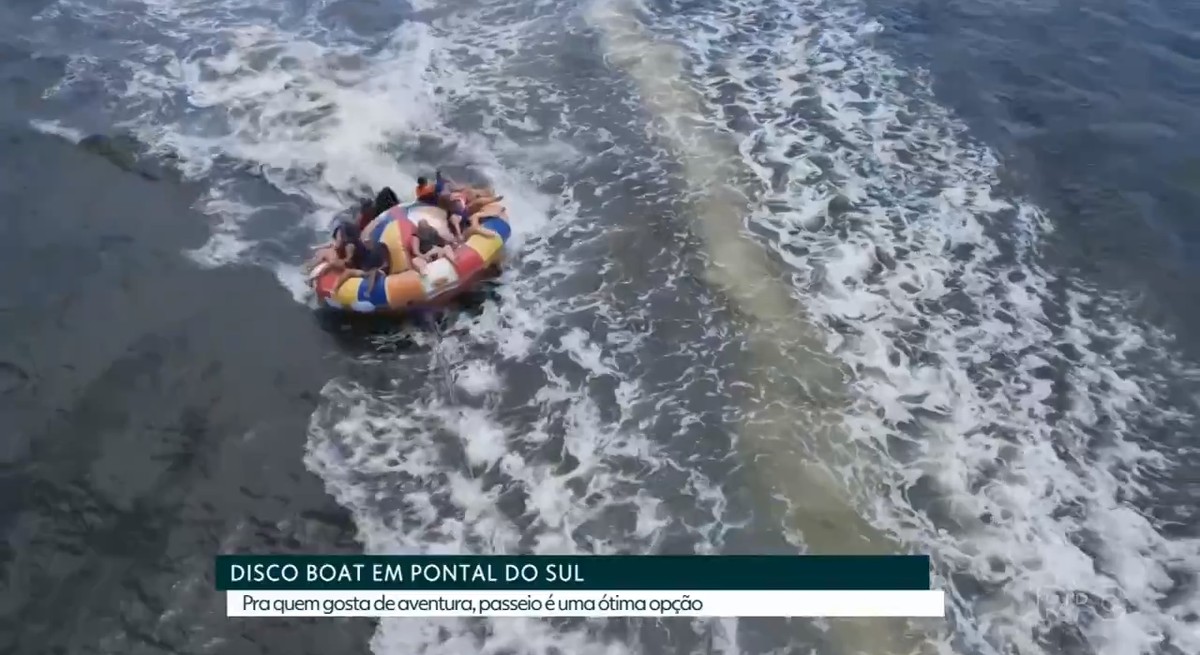 Conheça o disco boat, passeio radical em Pontal do Paraná | verao rpc ...