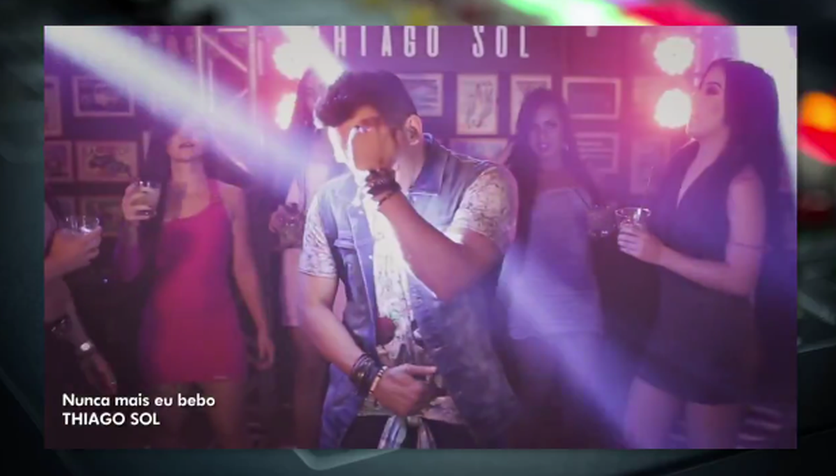 Confira os bastidores da gravação do novo clipe do cantor Thiago Sol