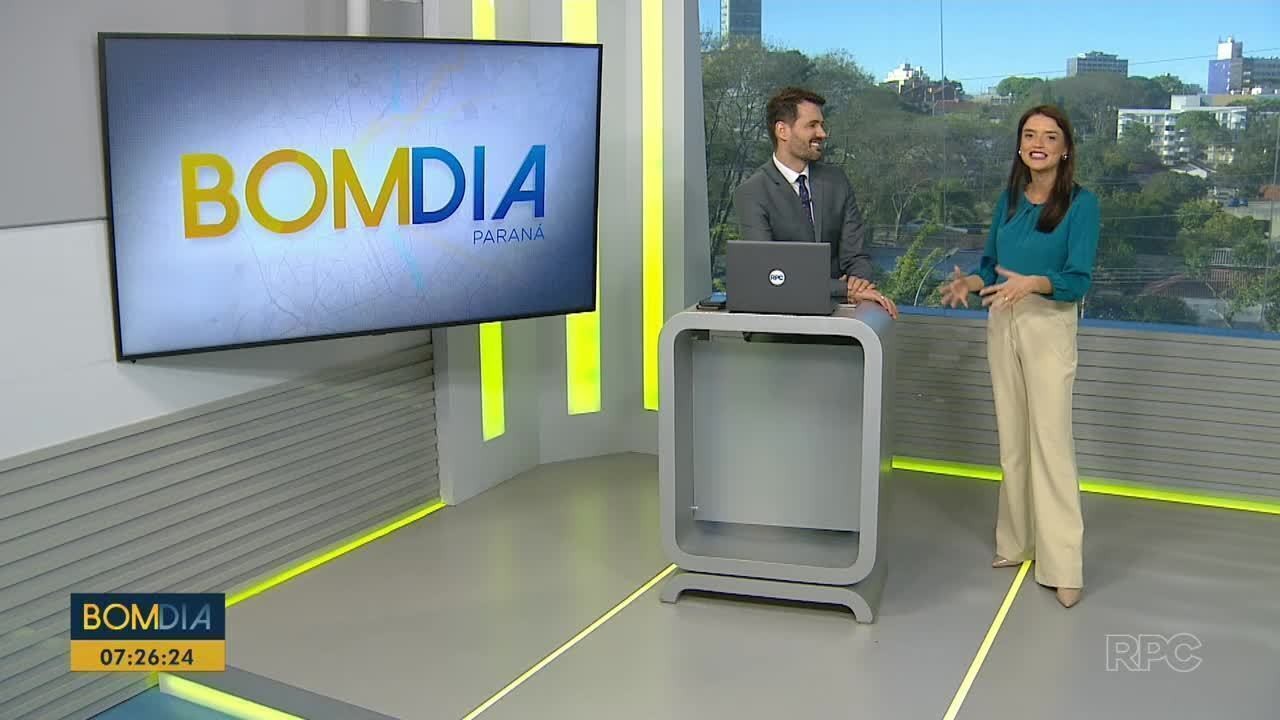 Amanda Menezes revela que está grávida ao vivo na RPC | Rede globo