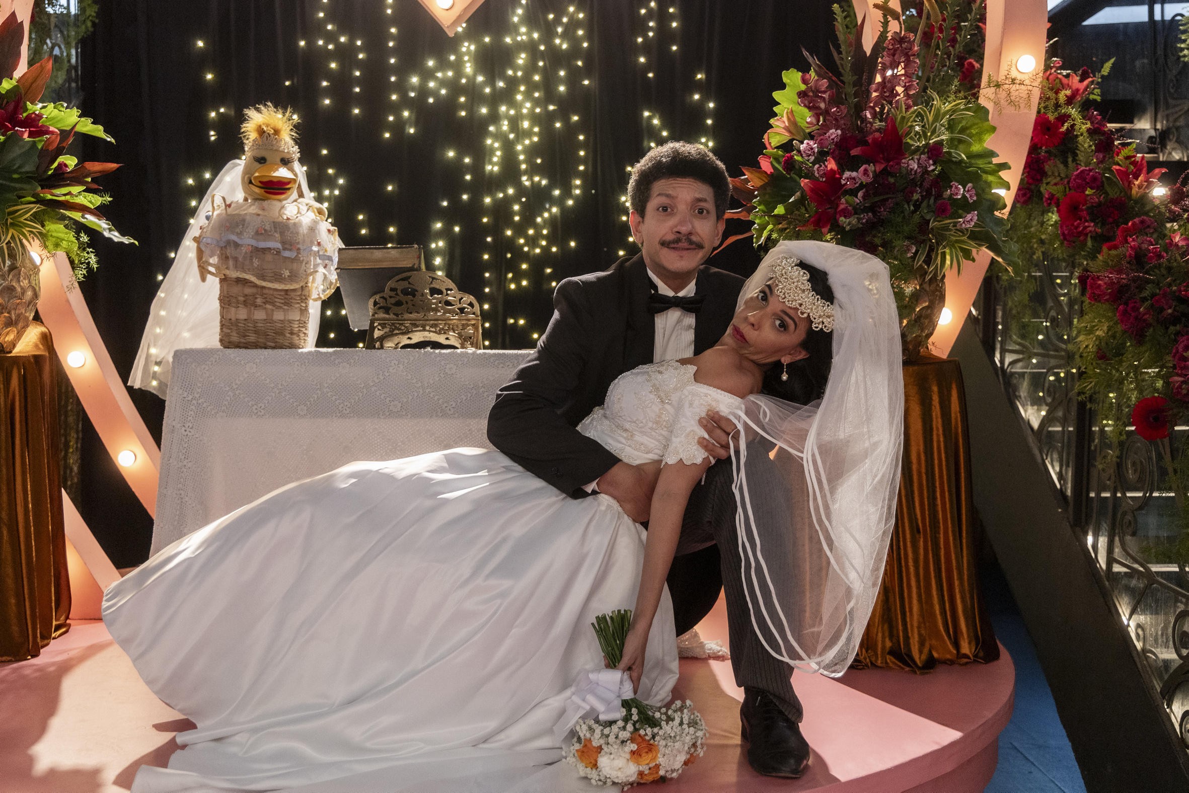 Jacira e Sérgio se casam